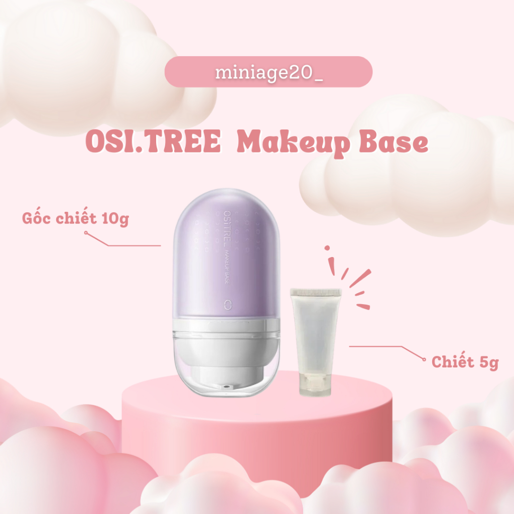 [CHIẾT] Kem lót trang điểm Ositree chiết 5g/10g đổi màu, hiệu chỉnh sắc ...