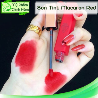 Son Kem Lì 3CE Cloud Lip Tint Macaron Red Màu Đỏ Tươi Quyến Rũ | Shopee ...