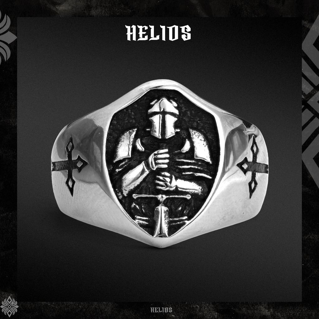 Nhẫn thời trang nam nữ Helios Jewels CRUSADER | Shopee Việt Nam
