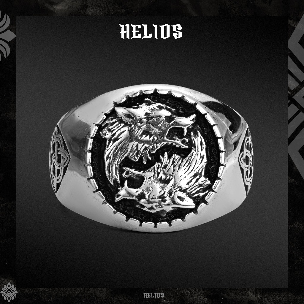 Nhẫn thời trang nam nữ Helios Jewels LYCAN | Shopee Việt Nam