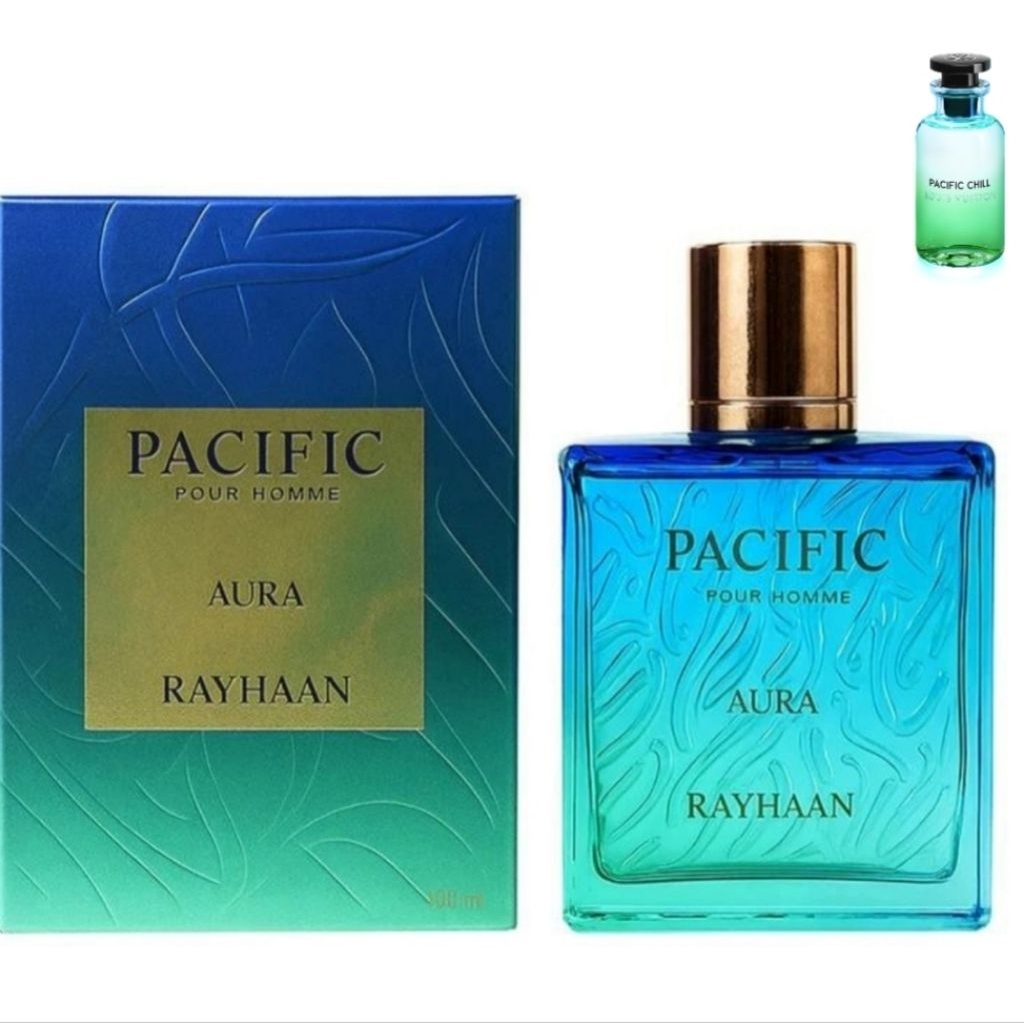 Nước hoa Rayhaan Pacific Aura Eau de Parfum full seal 100ml | Shopee ...