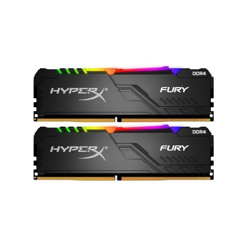 Kit Ram Máy Tính Kingston Hyper X Fury RGB 32GB (2x16) 3200Mhz DDR4 BẢO ...