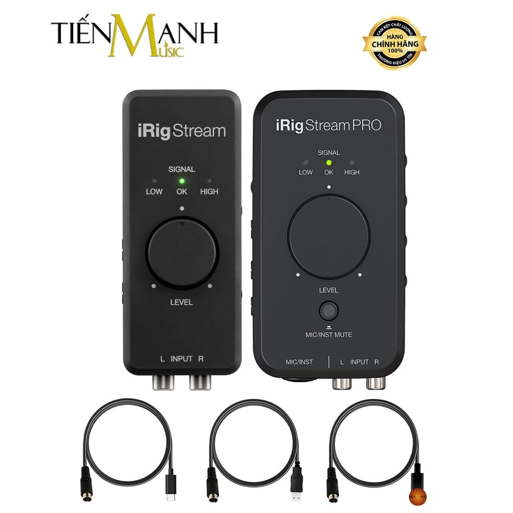 [Chính Hãng Ý] Thiết Bị Thu Âm, Livestream iRig Stream Stereo, Stream ...