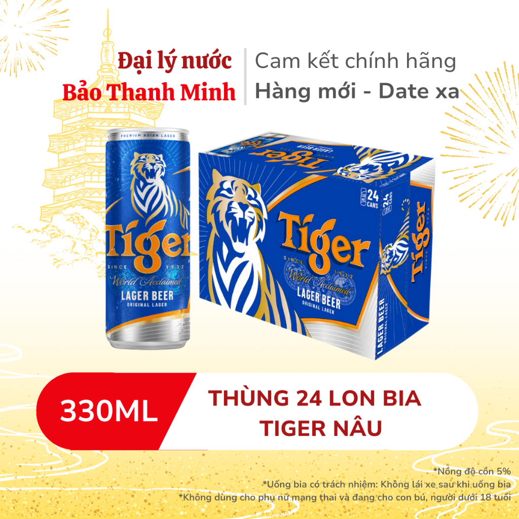 Bia Tiger Nâu - Sản phẩm Chất Lượng, Giá Tốt, Đảm Bảo | Shopee Việt Nam