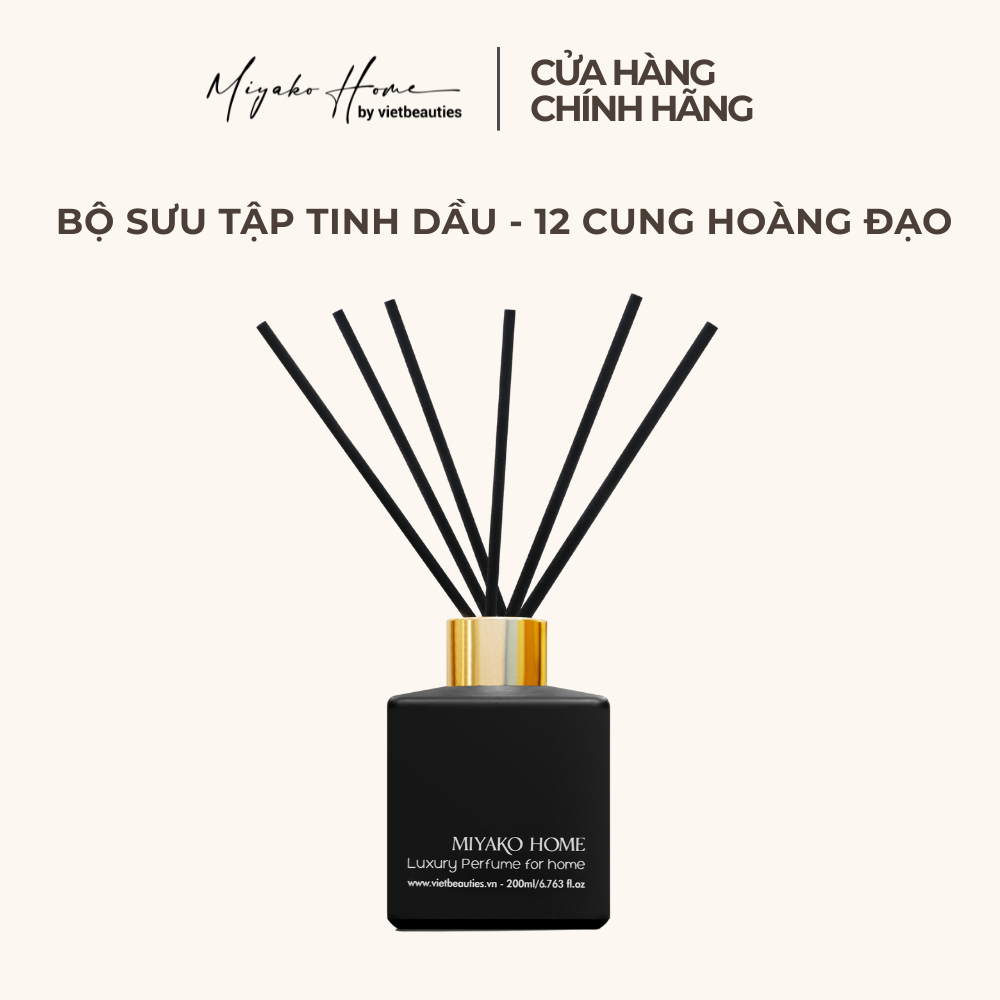 Tinh Dầu Cắm Que Thơm Phòng MIYAKO HOME | 12 Cung Hoàng Đạo | Que Mây ...