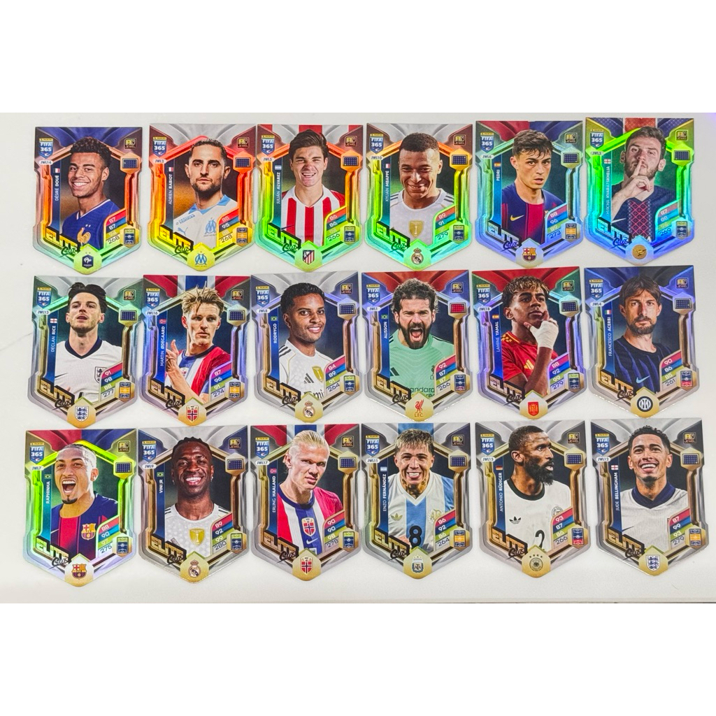 [RARE] Thẻ cầu thủ Elite Cut Panini 365 2025/26 (Tặng thẻ ngẫu nhiên ...