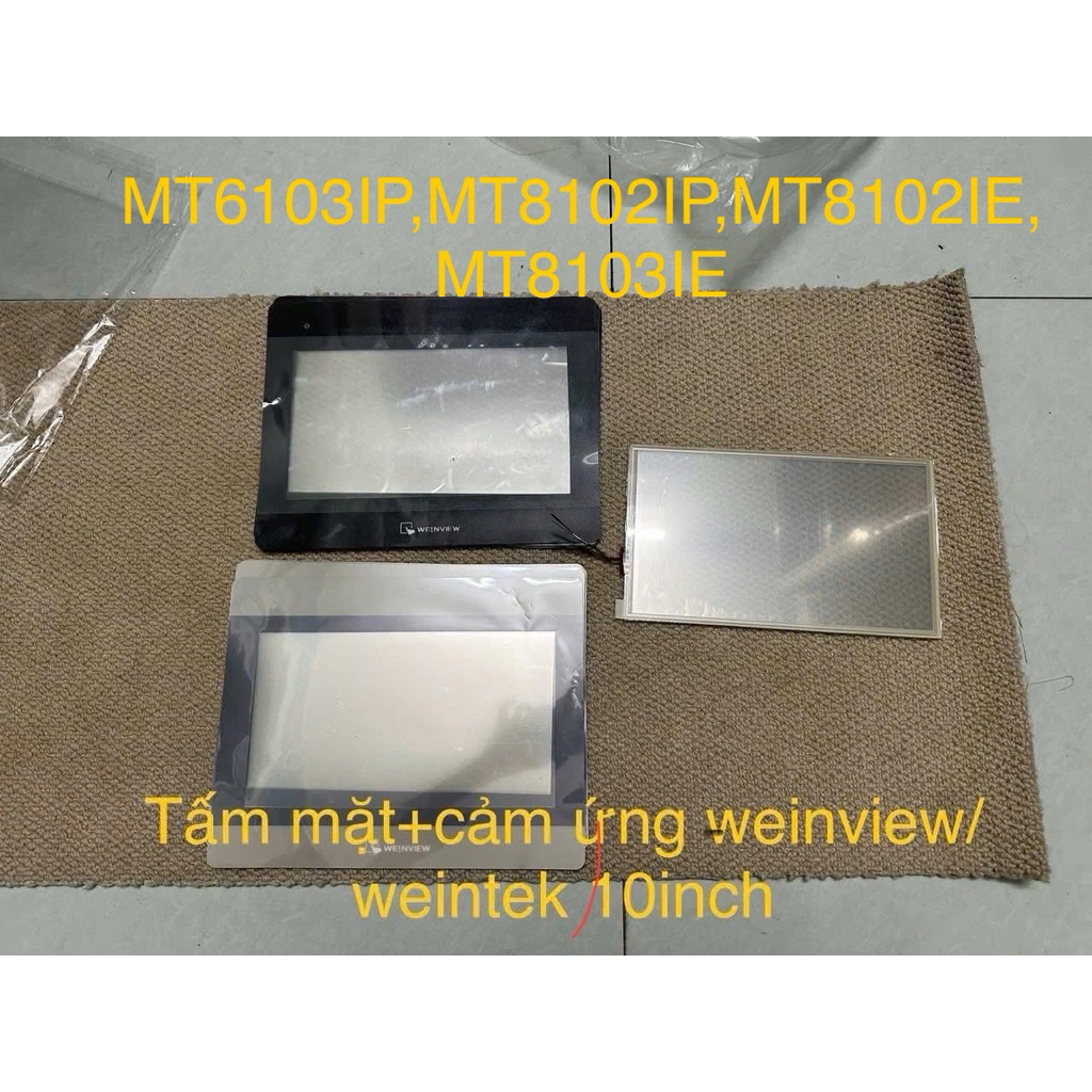 Tấm mặt+cảm ứng hmi weinview/weintek 10inch MT6103IP MT8102IP MT8102IE ...