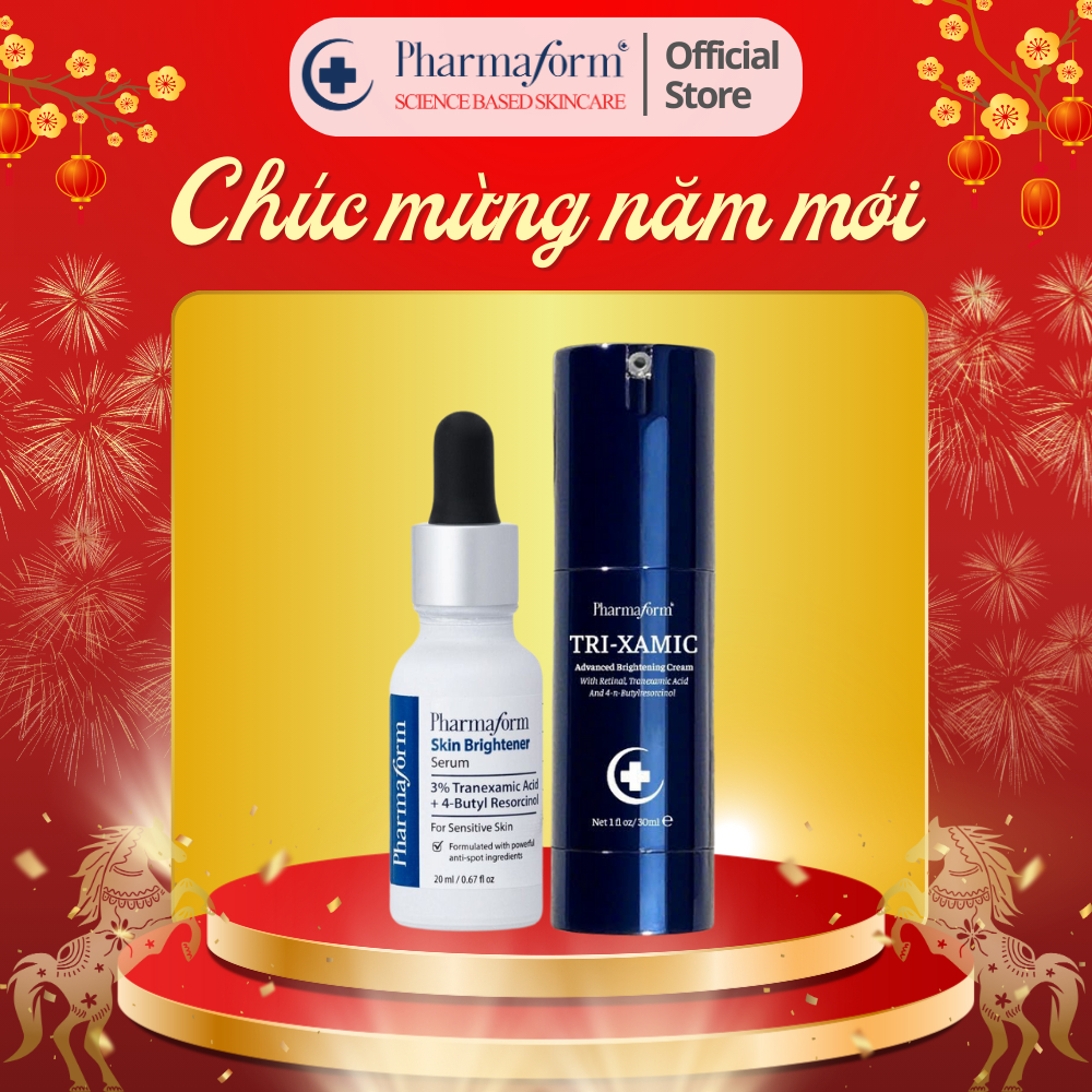 [COMBO] Cải thiện thâm nám, Sáng da, Pharmaform Skin Brightener Serum ...