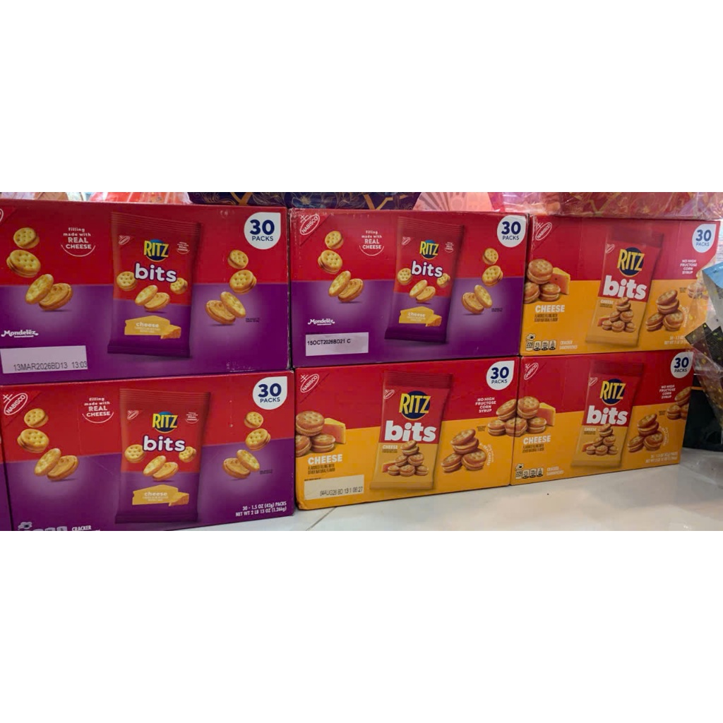 Bánh Ritz mini Ritz Bits của Mỹ thùng | Shopee Việt Nam