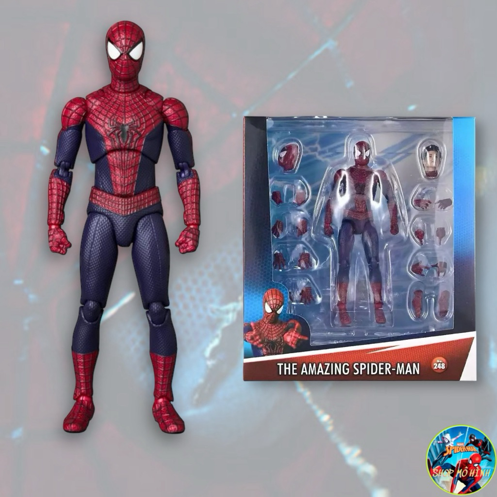[CÓ SẴN] Mô Hình The Amazing Spider Man 2 Andrew Mafex No.248 Action ...
