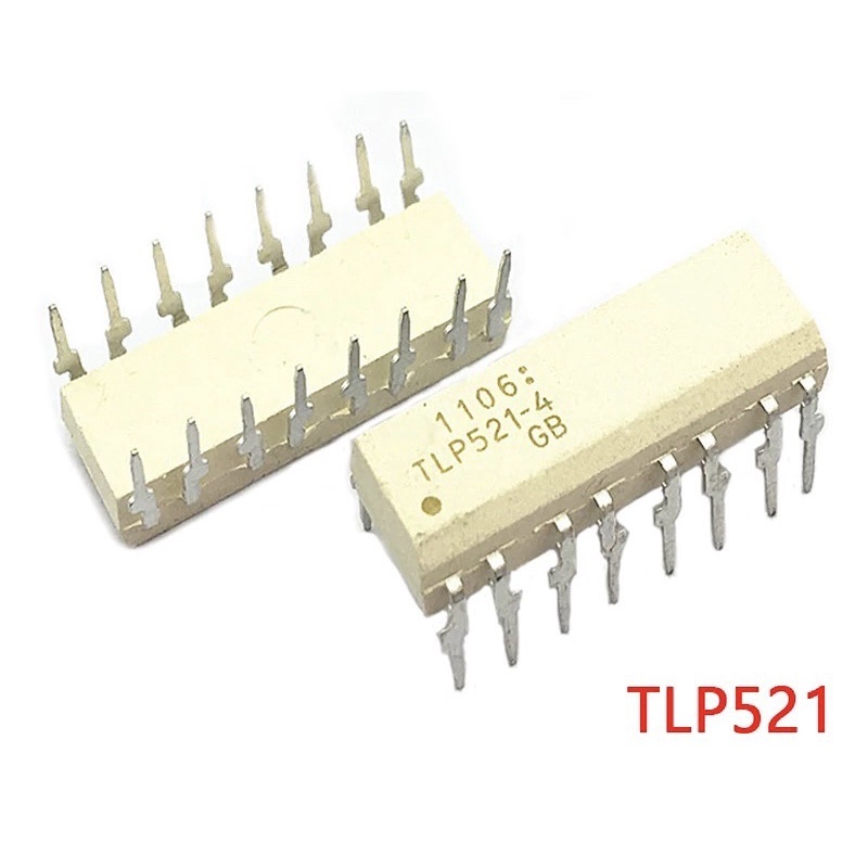 Opto TLP521 4GB DIP-16 Trắng (TLP521-4GB P521-4 521) (IC cách ly quang ...