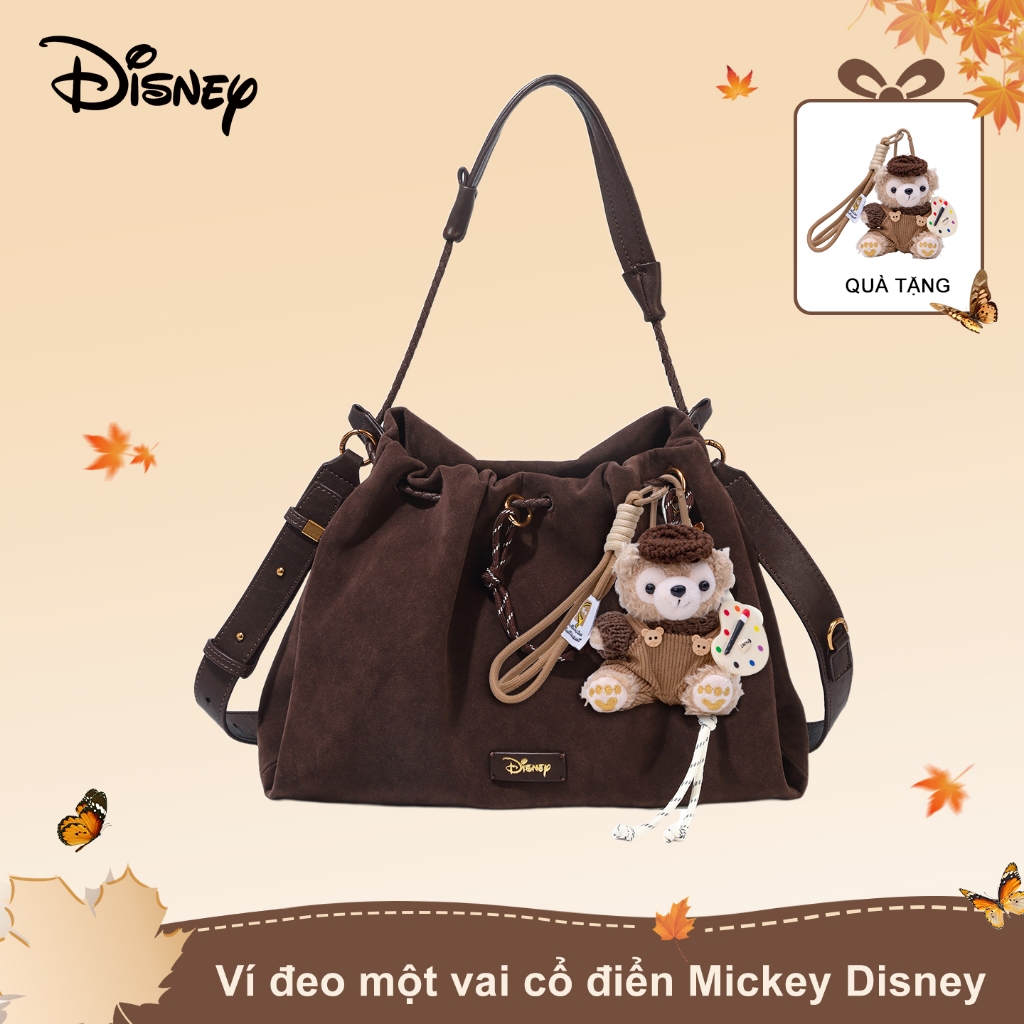 Disney Chính Hãng Túi Đung Dung Tích Lớn Nữ Vải Corduroy Túi Xô Xích ...