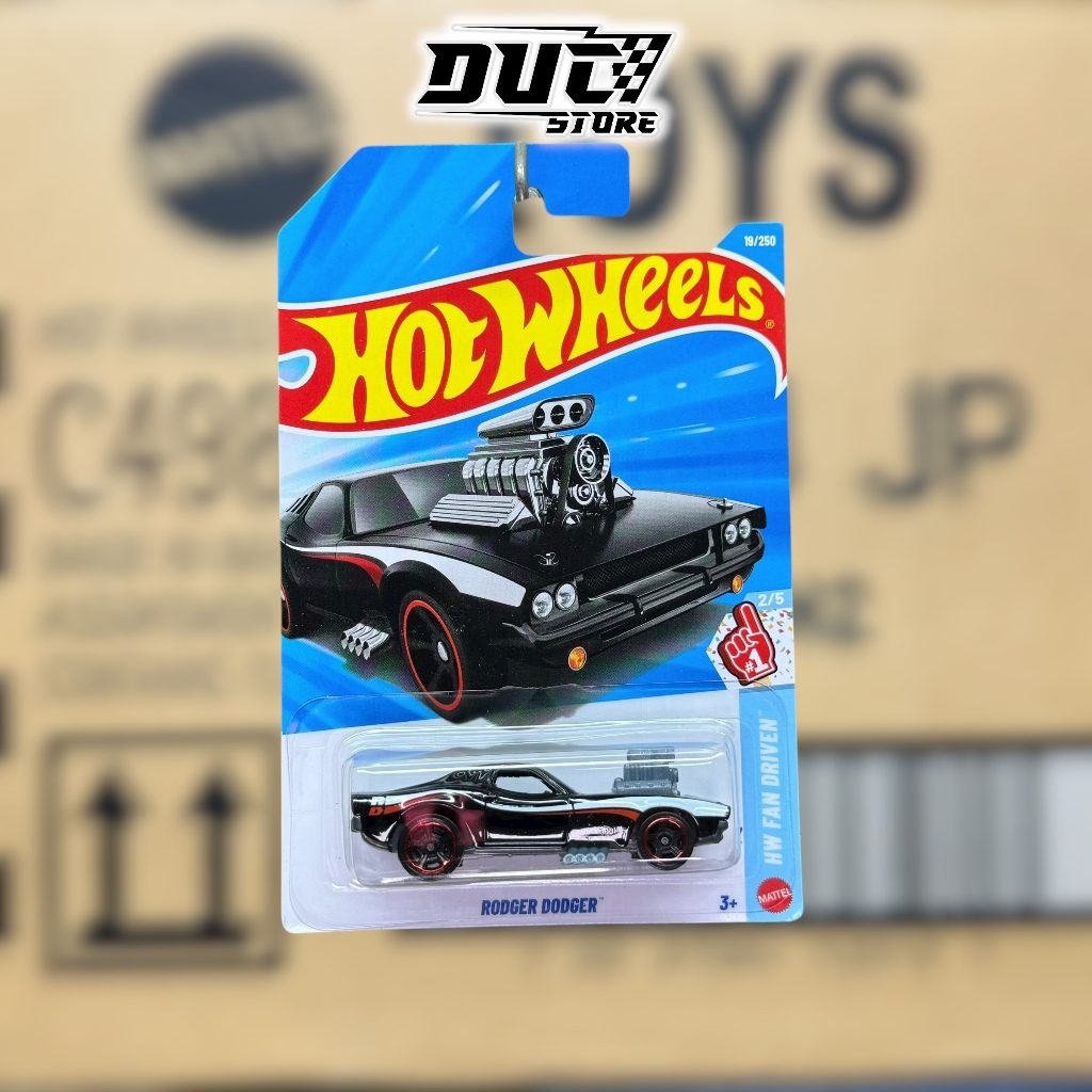 ducstore Xe mô hình JJK71 Hot Wheels Rodger Dodger - basic F case 2026 ...