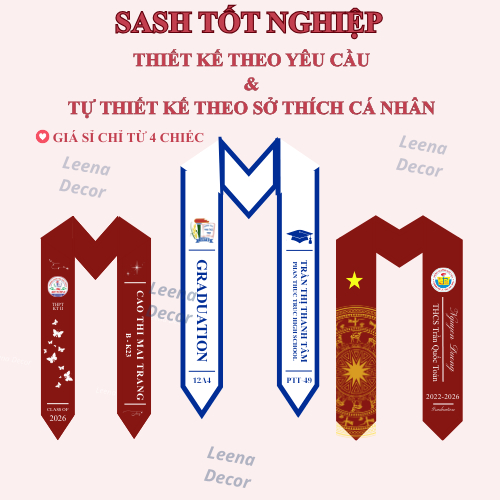 Sash tốt nghiệp - Giá Tốt, Sale Tháng 04, Ship 0 Đồng | Shopee Việt Nam