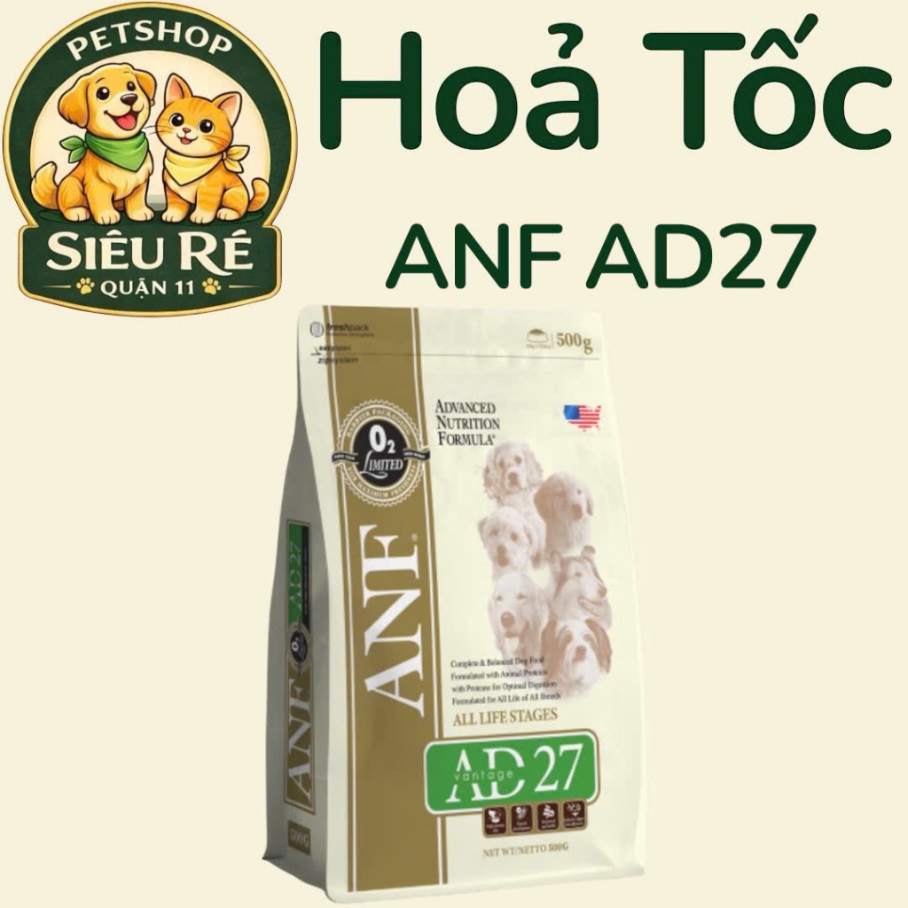 [ANF AD27] HẠT ANF AD27 500G - HÀN QUỐC - | Shopee Việt Nam