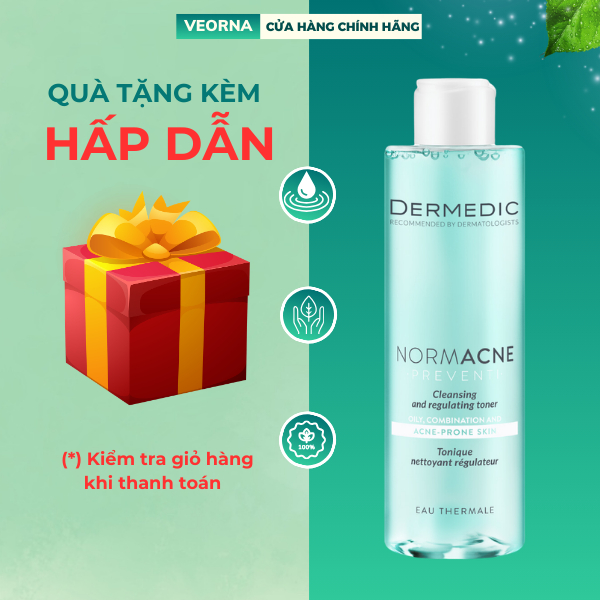 Nước Hoa Hồng Cho Da Dầu Và Da Mụn Dermedic Normacne Preventi Cleansing ...