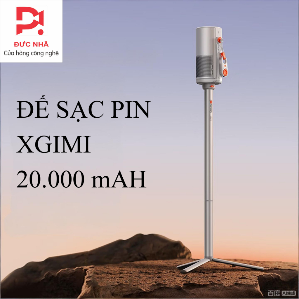 Đế sạc pin cho máy chiếu Xgimi Play5, play6, Xgimi Mogo 3 Pro, Mogo 4 ...