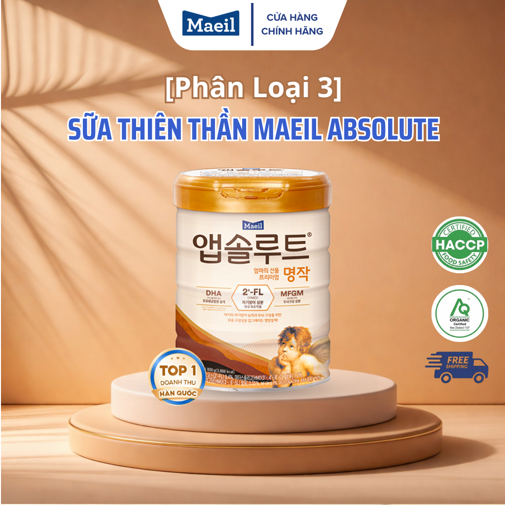 Sữa bột Thiên Thần Maeil Absolute số 3 nhập khẩu Hàn Quốc hỗ trợ tiêu ...