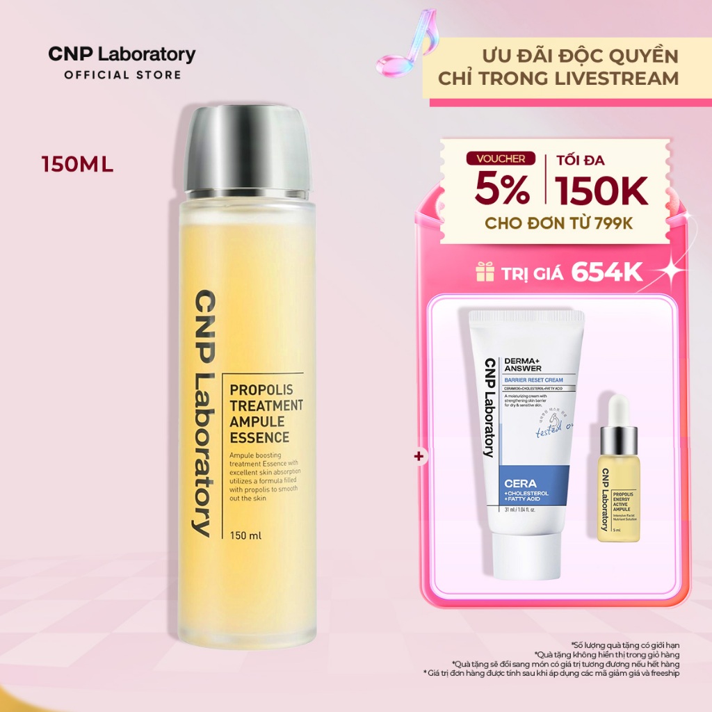[CNP Laboratory Official x KOL] Nước thần keo ong phục hồi làn da CNP ...