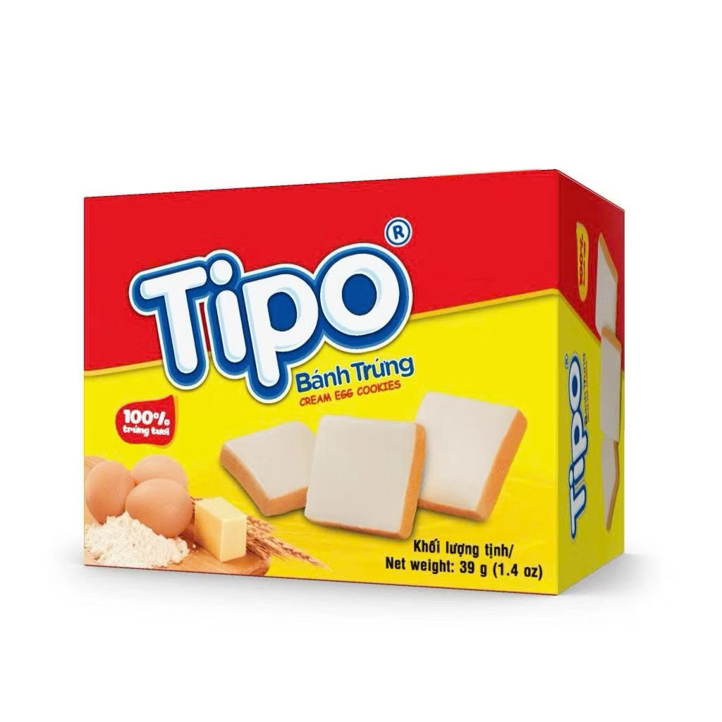 Tipo - Bánh Trứng Giá Tốt, Chính Hãng, Đảm Bảo | Shopee Việt Nam