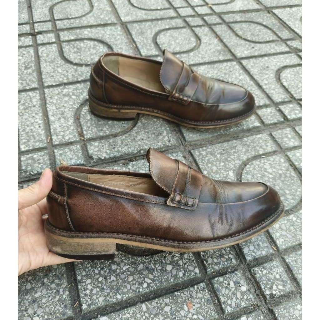 GIÀY LƯỜI, GIÀY TÂY HÀNG SI (GIÀY NAM 2HAND ) | Shopee Việt Nam