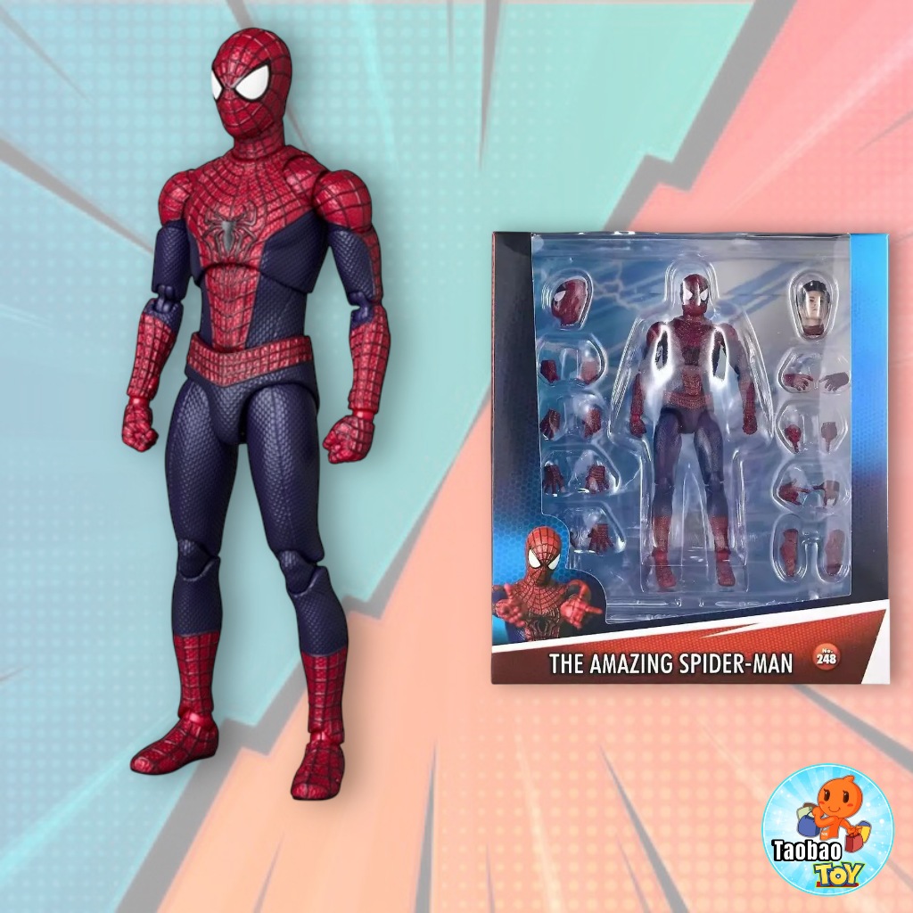 Mô Hình The Amazing Spider Man 2 Andrew TASM2 Mafex No.248 Action ...