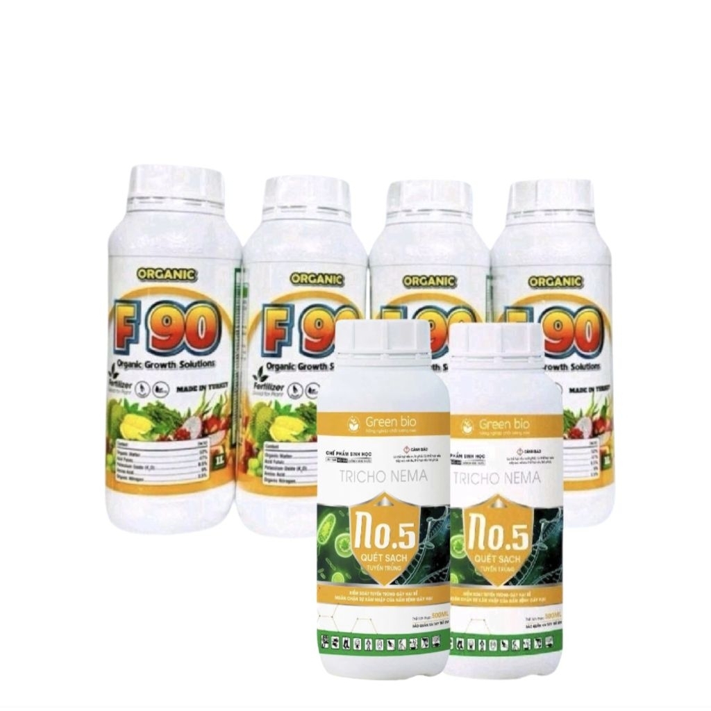 Combo 4 Organic F90 tặng 2 No5 Phân bón hữu cơ nhập khẩu Thổ Nhĩ Kỳ ...