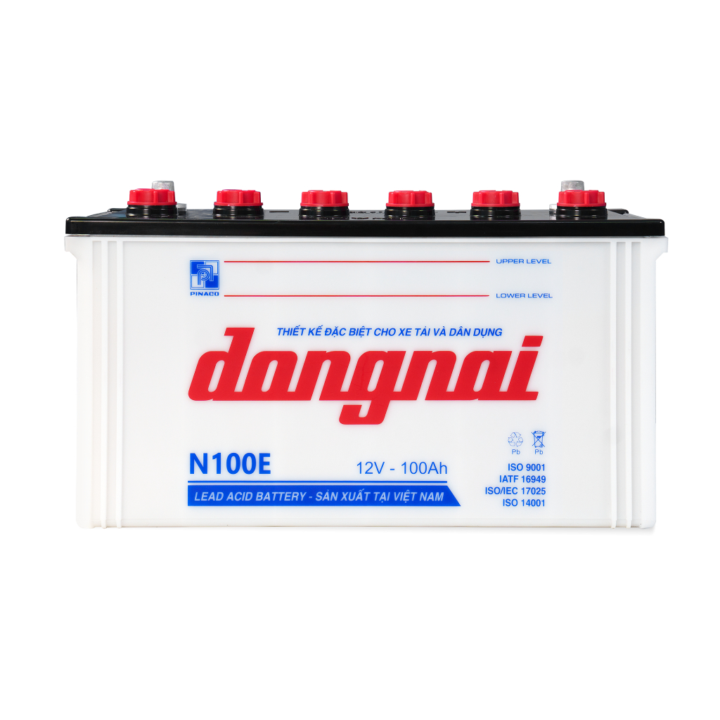 Ắc quy Dongnai N100E 12V - 100Ah - dùng cho oto/ xe tải/ tàu thuyền ...