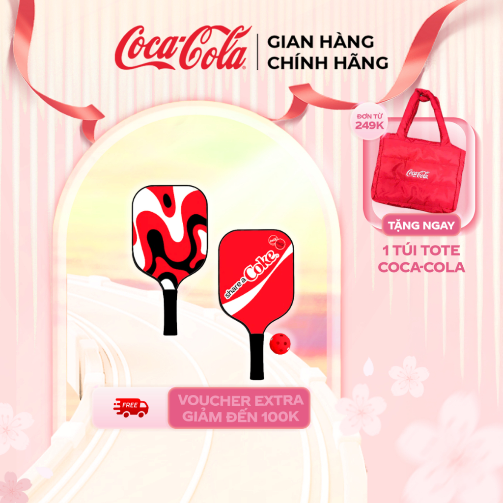 [GRO GIFT] VỢT PICKLEBALL COCA-COLA (1 VỢT)_SP | Shopee Việt Nam