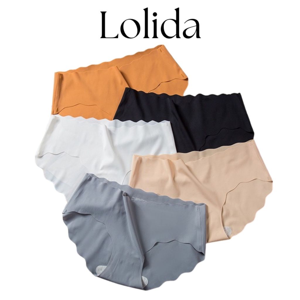 Quần Lót Nữ Lolida Cao Cấp Thiết Kế Đúc Su Thun Lạnh Không Đường May ...