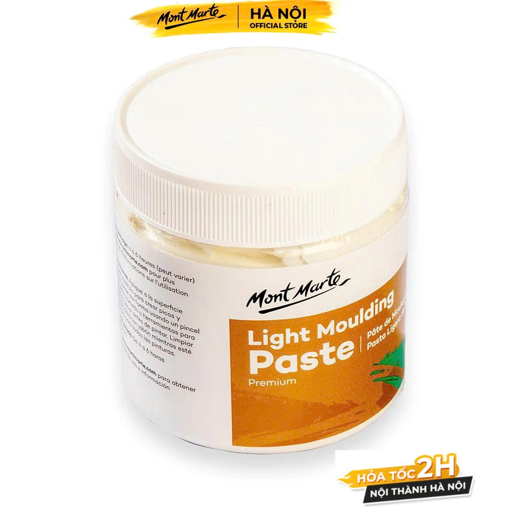 Light Moulding Paste Mont Marte 250ml – Chất Tạo Texture Cho Tranh ...