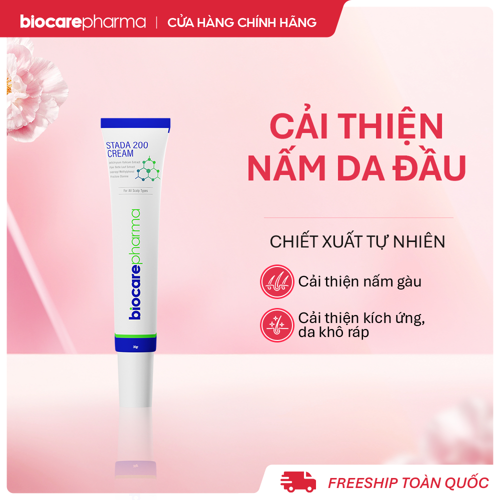 Kem hỗ trợ loại bỏ nấm da đầu - bong tróc vảy trắng | Stada 200 cream ...