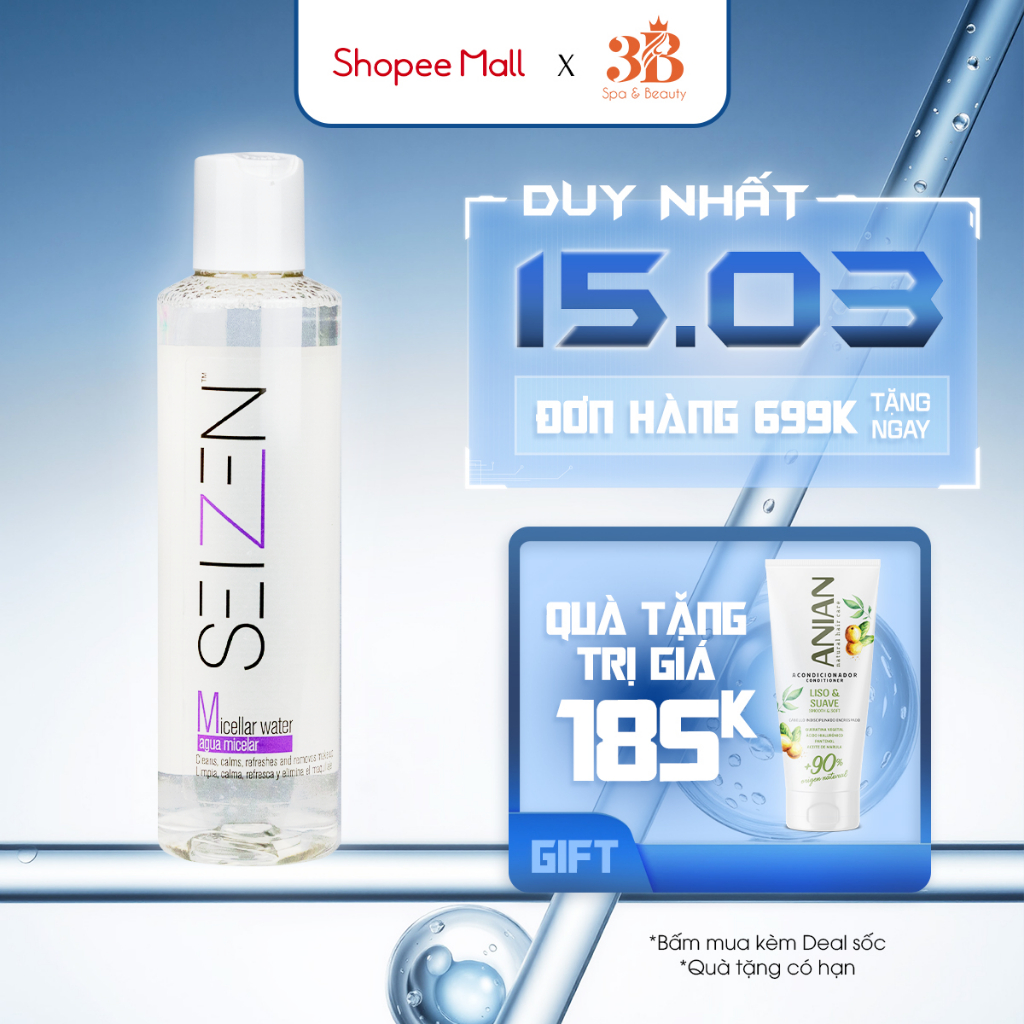 Nước tẩy trang Seizen Micellar giúp làm sạch dành cho mọi loại da 200ML ...