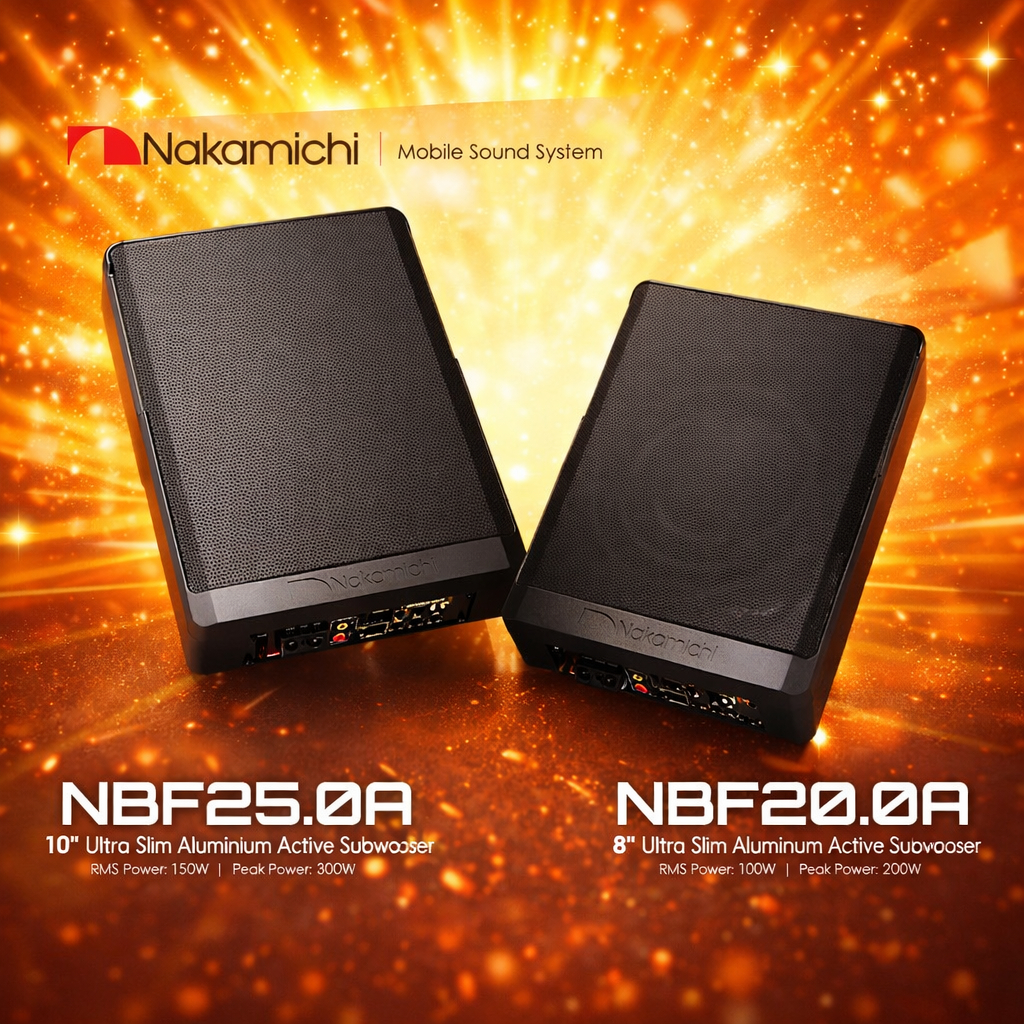 Loa Sub Gầm Ghế Nakamichi Mã NBF20.0L Và NBF25.0A Mẫu 2024 - Bass 8 ...