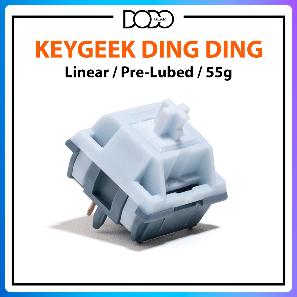 Switch Keygeek Ding Ding 5 PIN Linear 55g công tắc bàn phím Switch ...