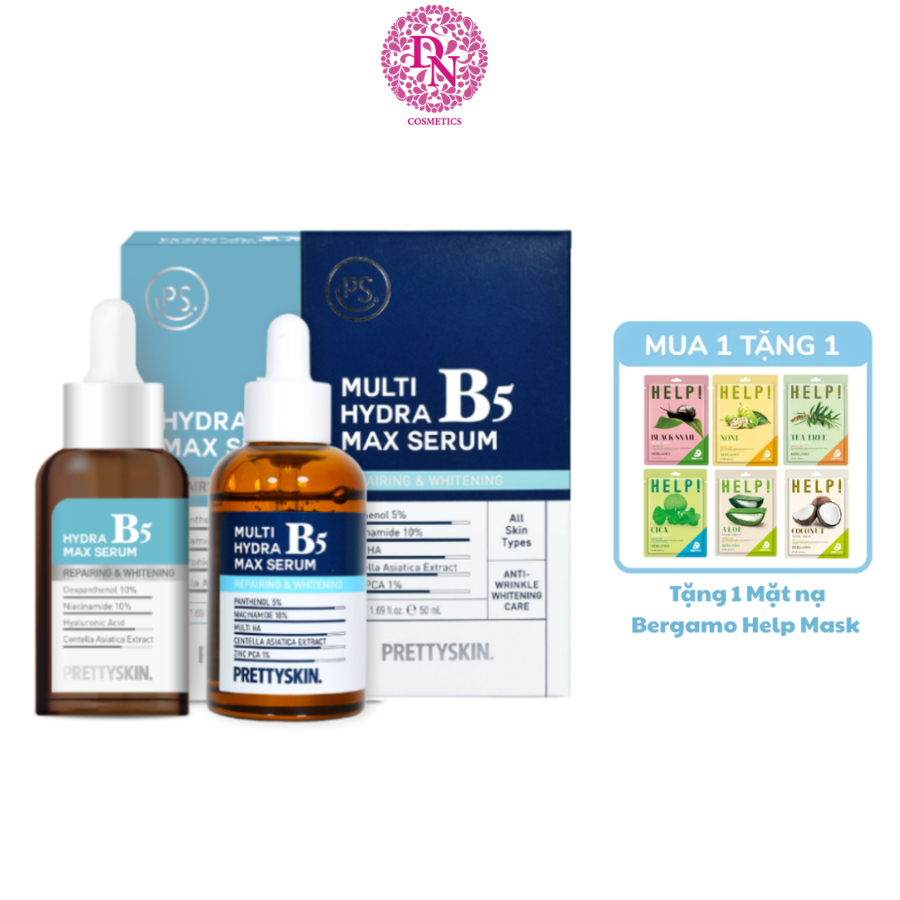 Serum B5 Pretty Skin Hydra Max Tinh Chất Phục Hồi Và Dưỡng Trắng Da ...