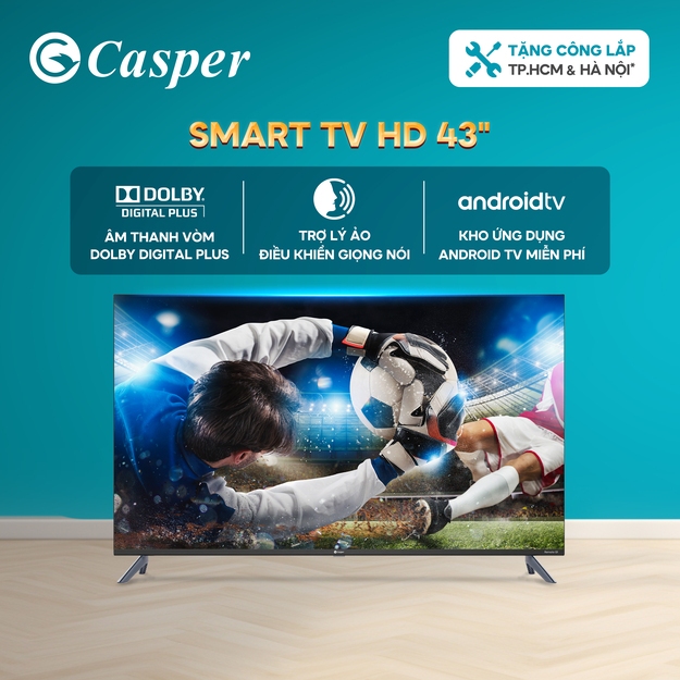 Smart Android Tivi Casper 43 inch HD - E43FAC110 - Chính hãng - Bảo ...