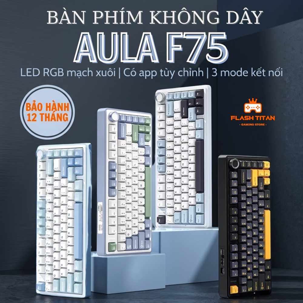 Aula f75 - Giá Tốt, Sale Tháng 05, Ship 0 Đồng | Shopee Việt Nam