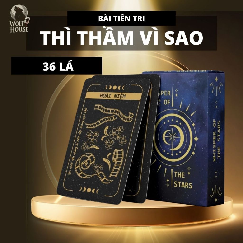 Bộ Bài Tiên Tri Whistle Of The Stars Oracle Việt Hóa Giấy Cứng Chiêm ...