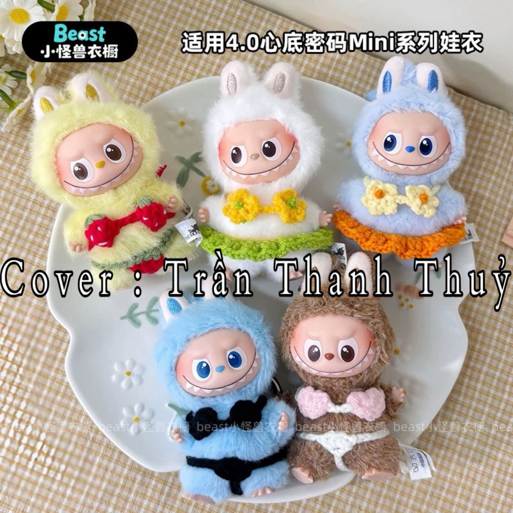 Outfit - Quần áo đồ bằng len cho Labubu MẪU MÙA HÈ CHO VER 4 | Shopee ...
