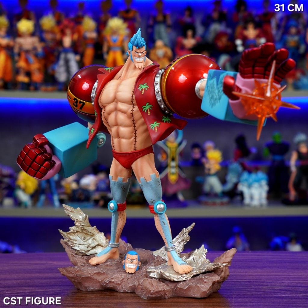 Mô Hình Franky 31cm – Figure One Piece-Có 2 Đầu Thay Thế | Shopee Việt Nam