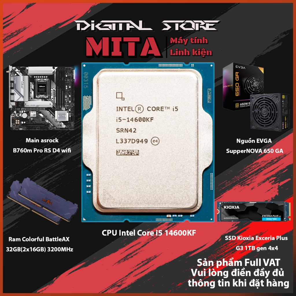 Cpu intel i5 14600kf - Giá Tốt, Sale Tháng 04, Ship 0 Đồng | Shopee ...