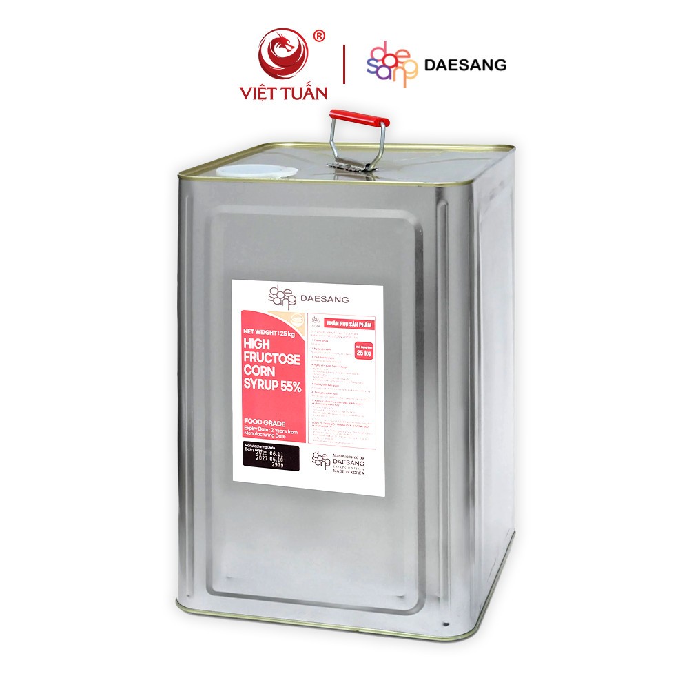 Nước Đường HFCS 55% Daesang Hàn Quốc 25kg – Syrup Fructose Pha Chế, Tạo ...