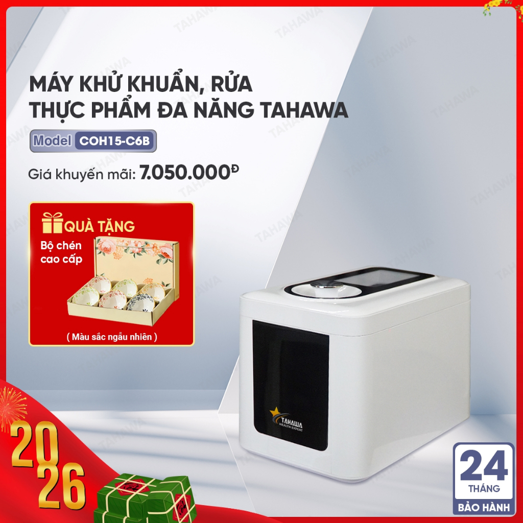 Máy rửa thực phẩm cao cấp Tahawa Nhật Bản COH15-C6B - Bảo Hành Chính ...