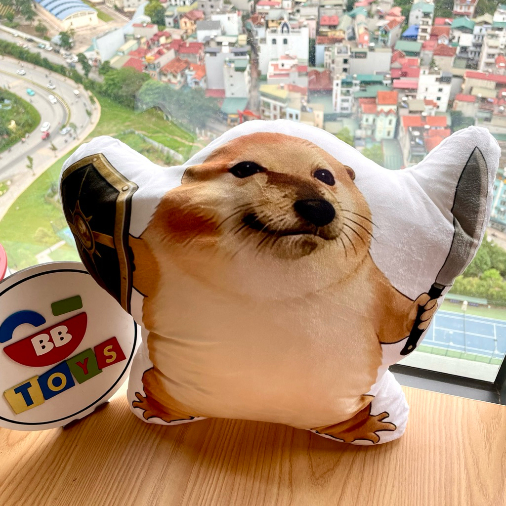 Gấu Bông Pipilabu Meme, What The Dog Doing Quà Tặng Cho Bé | Shopee ...