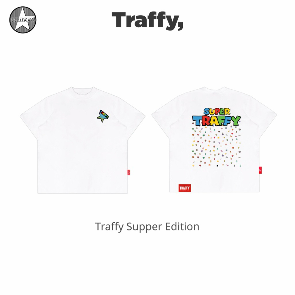 [MỞ BÁN] Áo Thun TRAFFY "Super Edition" Form REGULAR In Kim Tuyến Bảy ...