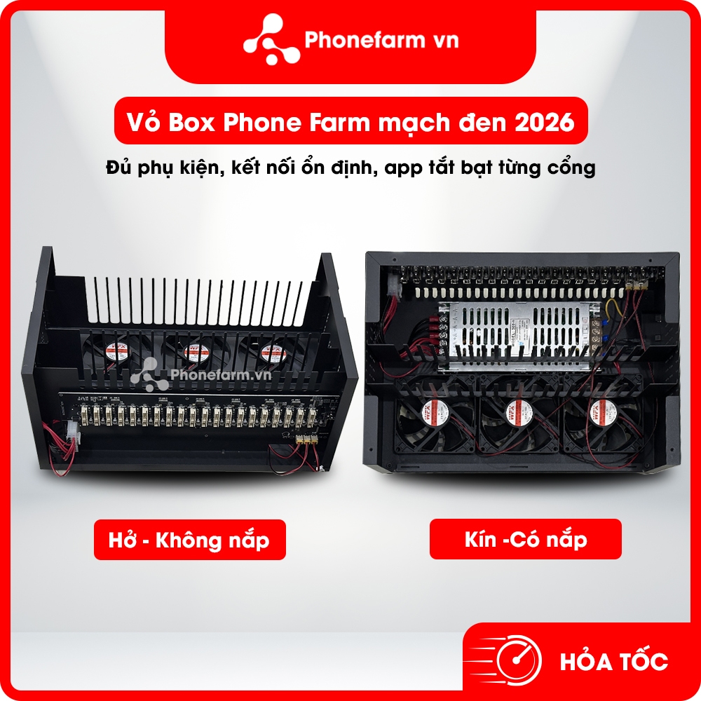 Box phone farm - Giá Tốt, Miễn Phí Vận Chuyển, Đủ Loại | Shopee Việt Nam