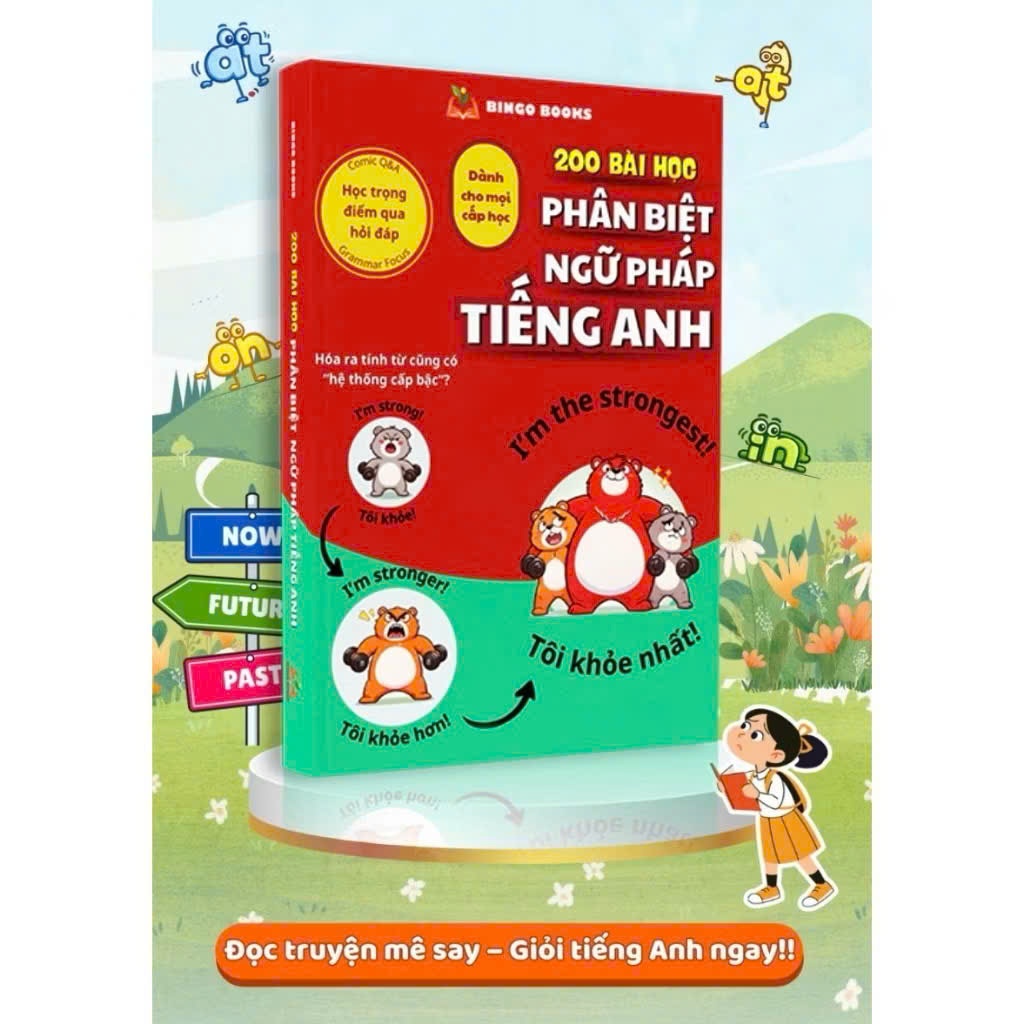 Sách - 200 bài học phân biệt ngữ pháp tiếng Anh( IN MÀU) | Shopee Việt Nam