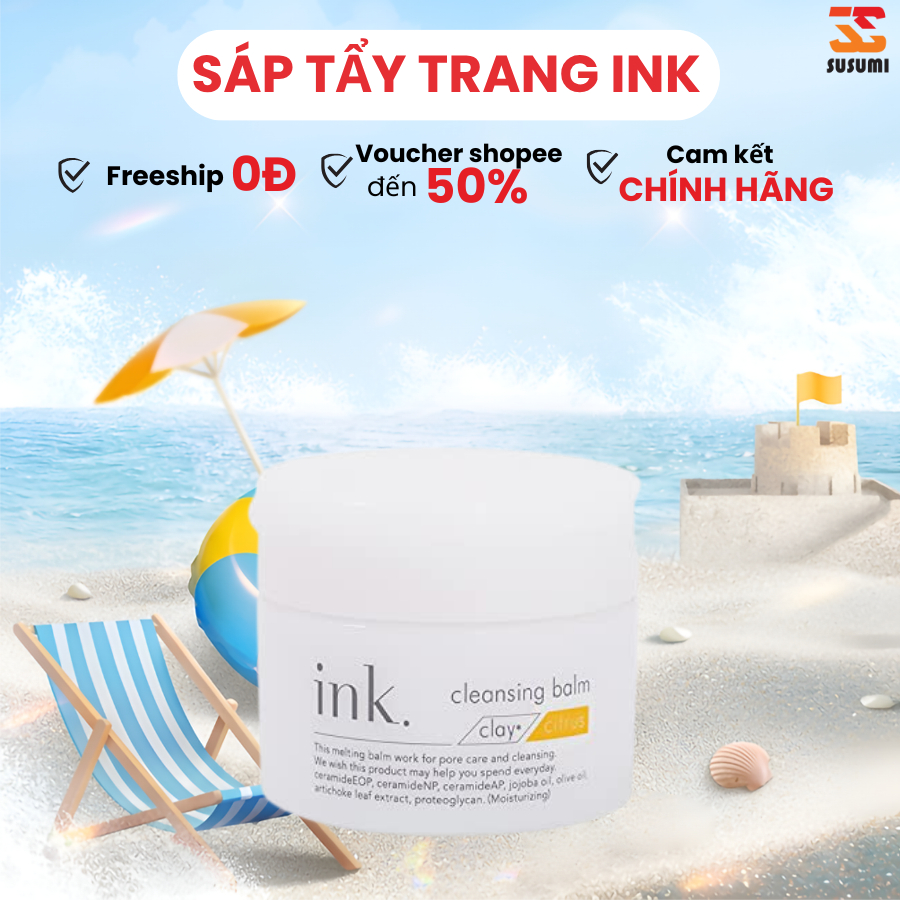 Tẩy trang dạng sáp Ink 90g (SP cao cấp chuyên dùng cho Spa Nhật Bản ...
