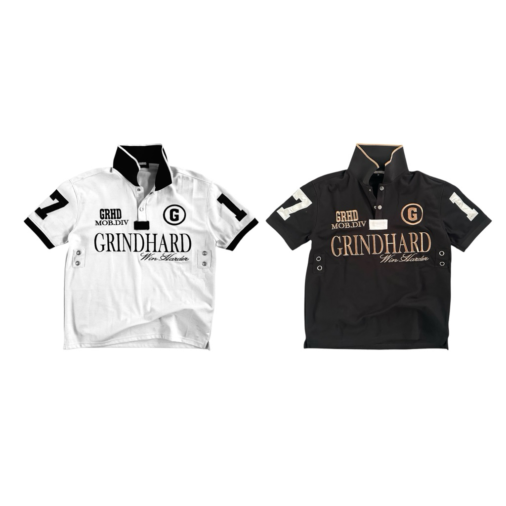 [SẢN PHẨM MỚI] Áo Polo Thêu GRINDHARD | GRHD Polo Slimfit | Shopee Việt Nam